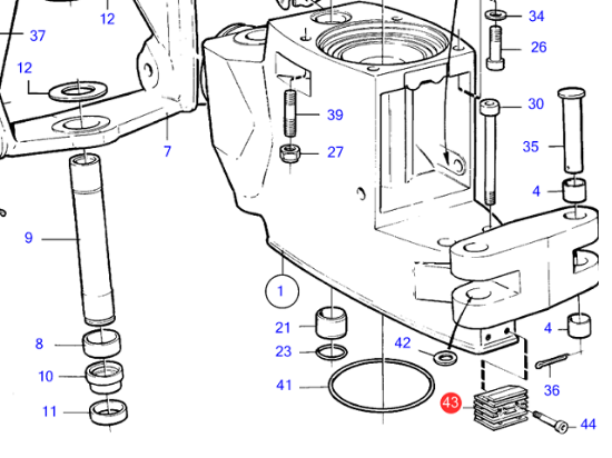FYB Marine. Volvo Penta SX, DP-SM, DPX Aluminium Anode, Part Number ...