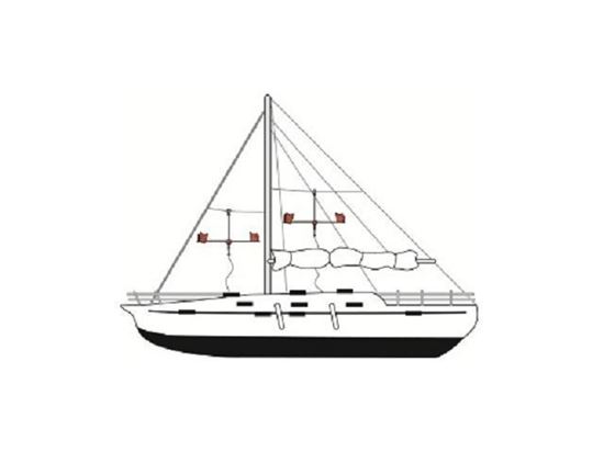FYB Marine. HGS-1. Hanging Gullsweep Seagull scarer for yachts