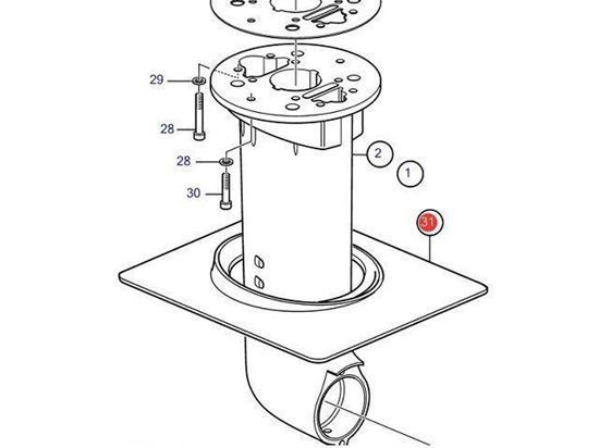 FYB Marine. Volvo Penta rubber diaphragm seal kit for all Saildrive ...
