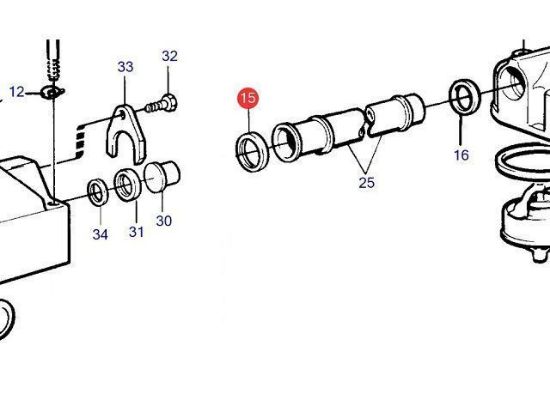 FYB Marine. Volvo Penta 418445 -Sealing ring- FYB Marine