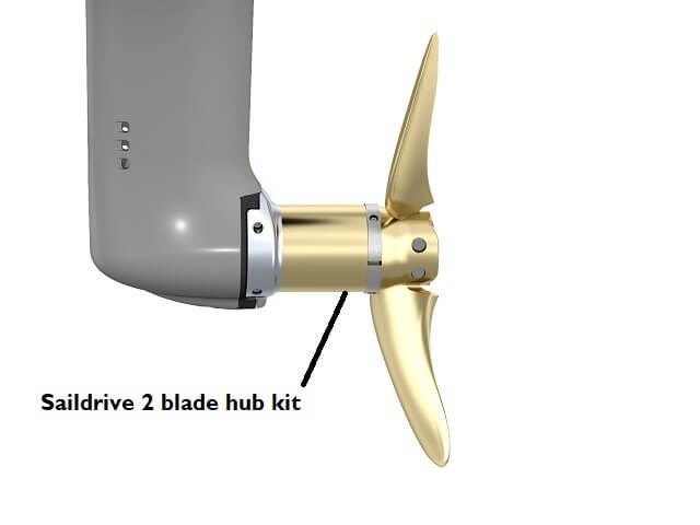 FYB Marine. Volvo Penta 2 blade folding propeller saildrive hub kit ...