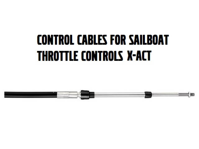 FYB Marine. Volvo Penta stainless steel sailboat throttle control, Part ...