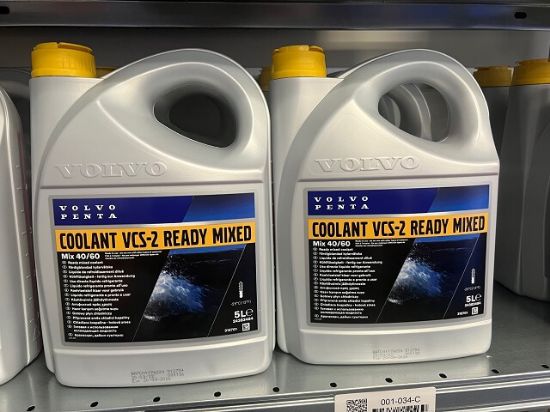 FYB Marine. Volvo Penta VCS-2 Orange ready to use Coolant 5 Litres ...