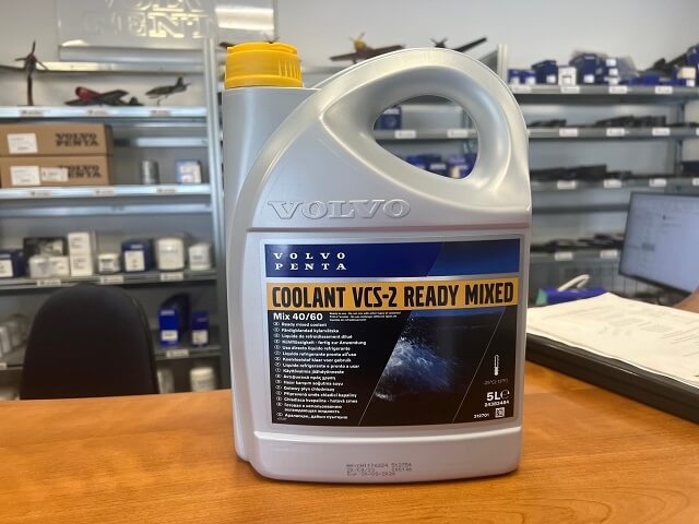 FYB Marine. Volvo Penta VCS-2 Orange ready to use Coolant 5 Litres ...